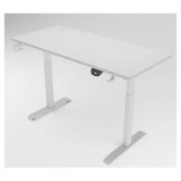 China Electric Height Adjustable Desk Custom Black Metal Extendable Book Table for Study for sale