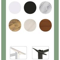 China Adjustable Height Office Desk Extendable Computer Table with Wood Style Panel Design for sale