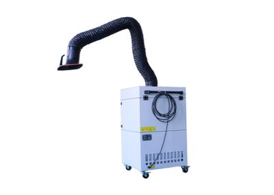 中国 3 PCSのろ過材が付いている溶接の移動式発煙の抽出器の集じん器 販売のため