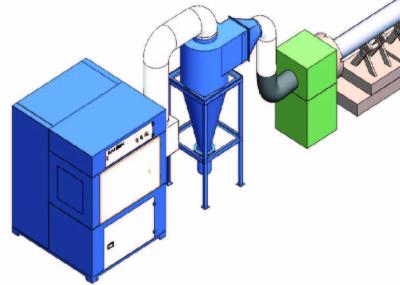 Cina Estrattore efficiente del vapore del plasma con Pretreater/filtro a ciclone in vendita