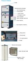 China Polyester Filter 7.5kW Central Welding Fume Extractor for sale
