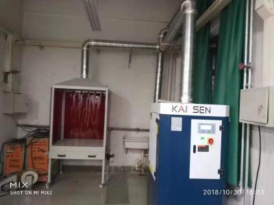 China Συγκόλληση RoHS που γυαλίζει τον κινητό εξολκέα καπνών με το σπειροειδή αγωγό for sale