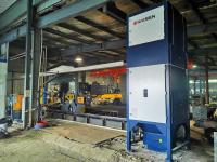 China Plasma Cutting Table Industrial Dust Eliminator With Remote Control for sale