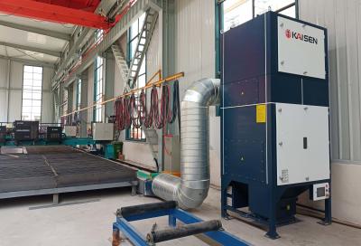 Cina Collettore di polveri centrale di taglio alla fiamma 18.5Kw 18500M3/H in vendita