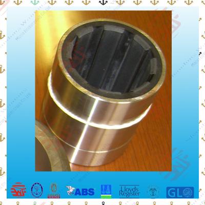 China Marine naval brass cutless(cutlass) rubber bearings,bushings water lubricated bronze bushing for sale