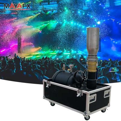 China Super Streamer Cannon with 30-50M  Height, Electric Remote Control, and Aviation-Grade Aluminum Case for Large Events for sale