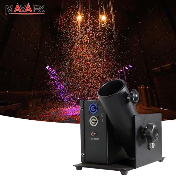Quality Electric Confetti Launcher with DMX512 Control 6-8 M  Height and Quad-Shot Option for Weddings and Events for sale