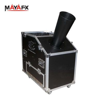 China Stage CO2 Color Paper Blaster Machine with 110V/220V Voltage 12-15 Meter Spray Height and DMX512 Control for Events for sale
