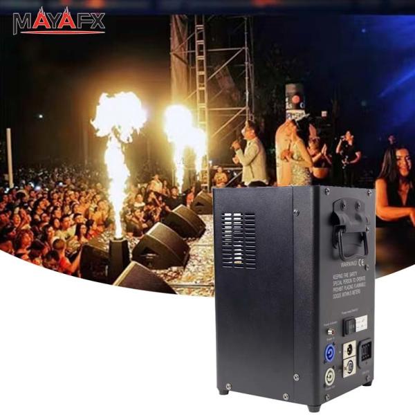 Quality Ultra-Portable Mini Flame Machine with 1-3M Flame Height and DMX512 Compatibility for Stage Shows for sale