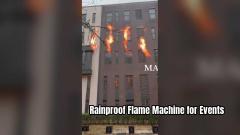 DMX 512 Control 8-10M Stage Flame Machine for DJ Event Waterproof Concert Fire Effect