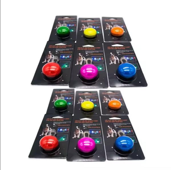 Quality Puppy LED Flashing Pet Collar Necklace Buckle Night Flashing Safety Lights For for sale