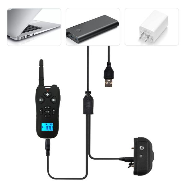 Quality Outdoor Remote Control Dog Training Collars Rechargeable Dog Bark Training for sale