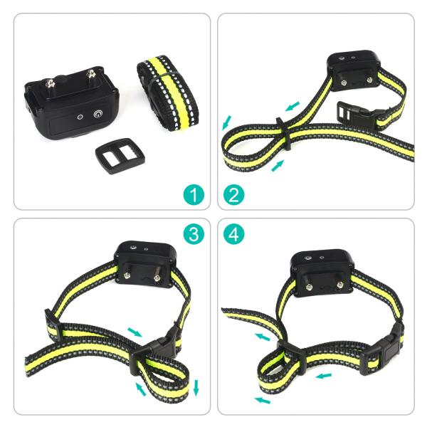 Quality Outdoor Remote Control Dog Training Collars Rechargeable Dog Bark Training for sale