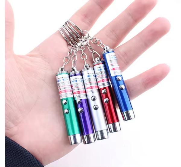 Quality Custom Electric Pet Toys Interactive Plastic LED Laser Pointer Cat Toy for sale