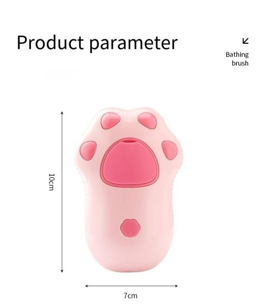 Quality Silicone Pet Comb Brush Grooming Tools Cat Grooming Comb With Steam For Hair Cleaning for sale