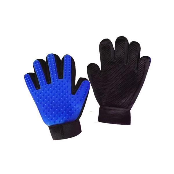 Quality Pet Hair Remover Glove Pet Grooming Glove Brush Deshedding Glove For Dogs And for sale