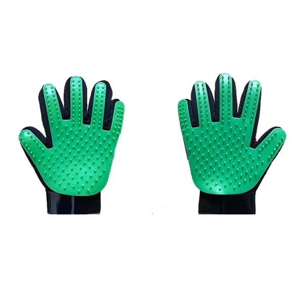 Quality Pet Hair Remover Glove Pet Grooming Glove Brush Deshedding Glove For Dogs And for sale