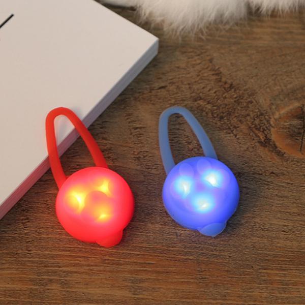 Quality Waterproof Silicone LED Light Pet Collar Clip On Light Dog Collar Pet Safety for sale