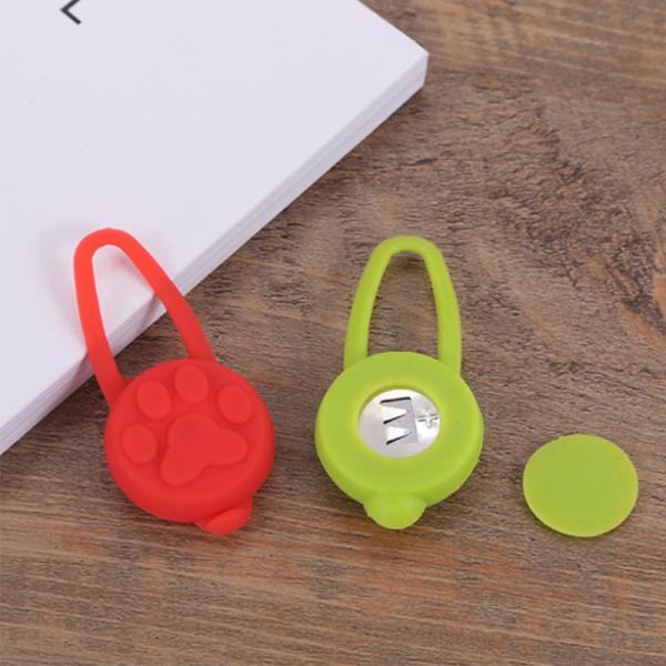 Quality Waterproof Silicone LED Light Pet Collar Clip On Light Dog Collar Pet Safety for sale