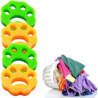 Quality 4 Pack Pet Cleaning Tools Reusable Laundry Pet Hair Catcher Dog Hair Lint for sale