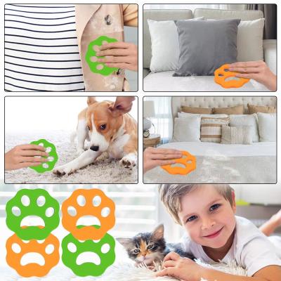 Quality 4 Pack Pet Cleaning Tools Reusable Laundry Pet Hair Catcher Dog Hair Lint for sale