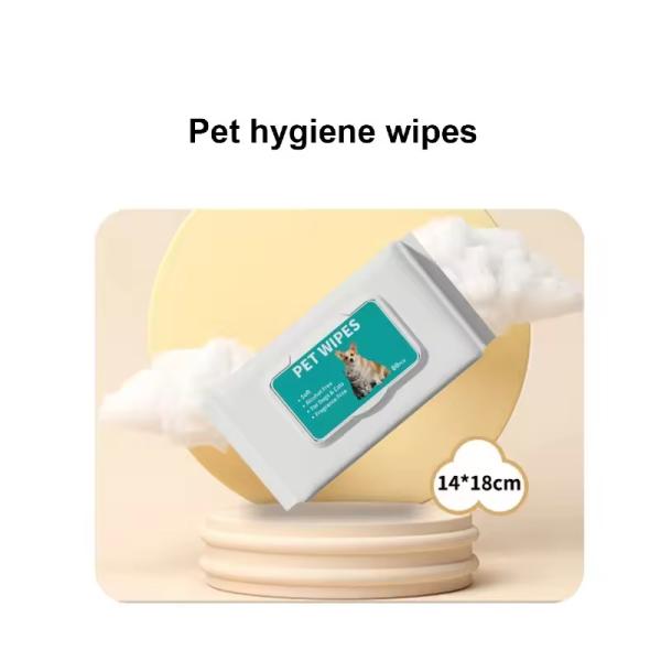 Quality OEM ODM Soft Pet Wet Wipes For Cleaning Dogs Paw Face Eye for sale