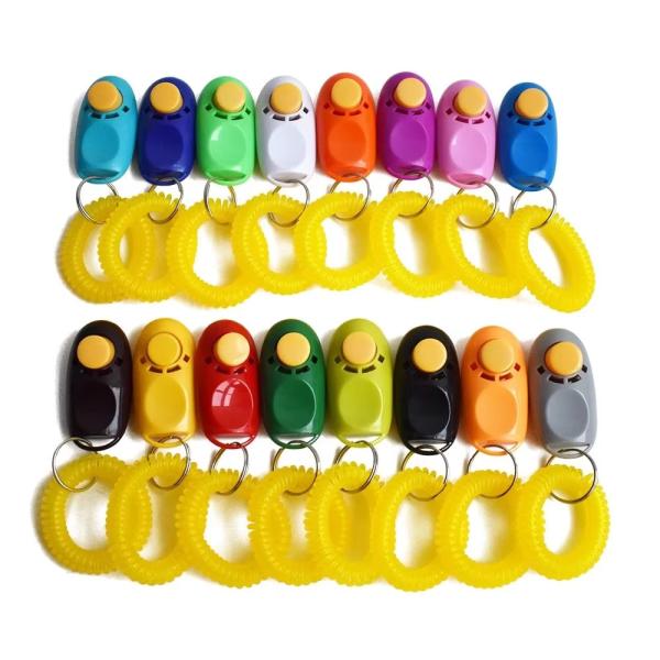 Quality Multi Color Interactive Pet Training Whistle High Tone Plastic Dog Whistle With for sale