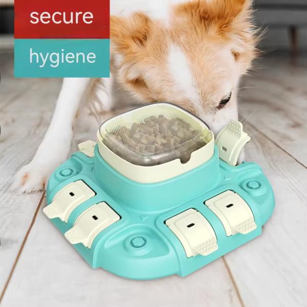 Quality Multi Functional Hidden Food Leakage Dog Puzzle Slow Feeder Dog Toy for sale
