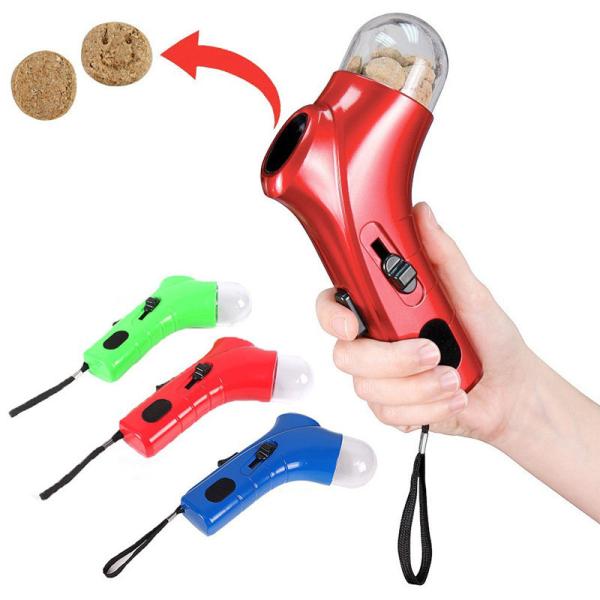 Quality Creative Mini Dog Snack Launcher Interactive Pet Food Catapult Jump Training for sale
