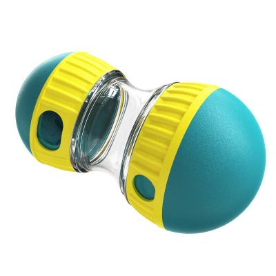 Cina Ingrosso Slow Feeding Dog Toy Puzzle Exercise Rolling Dog Food Dispenser Dog Toy Feeder Pet Slow leaking food ball toys pet steam brush in vendita