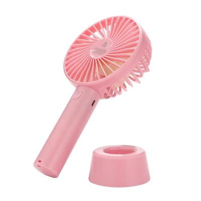 China LP Portable Usb Handheld Fan Lash Table Fan Summer Must Have Rechargeable Battery Portable Air Cooling Usb Mini Fan for sale
