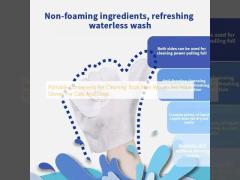 Portable Convenient Pet Cleaning Tools Non Woven Pet Wipe Gloves For Cats And Dogs