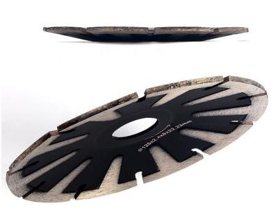 China Protection Type Concave Diamond Blade 125mm / Diamond Stone Cutting Disc for sale
