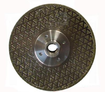 China Single Side Star Electroplated Diamond Grinding Wheels / Electroplated Diamond Discs for sale