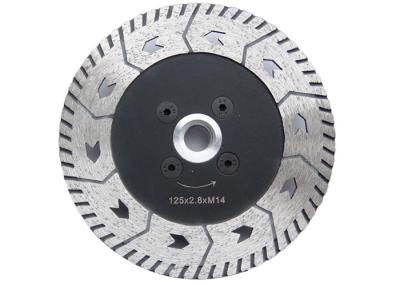 China Double Side Stone Cutting Saw Blades / 4 Inch Stone Cutting Discs Various Designs for sale