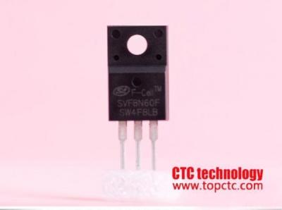 China Power discrete component Mosfet-SVF8N60T/F for sale