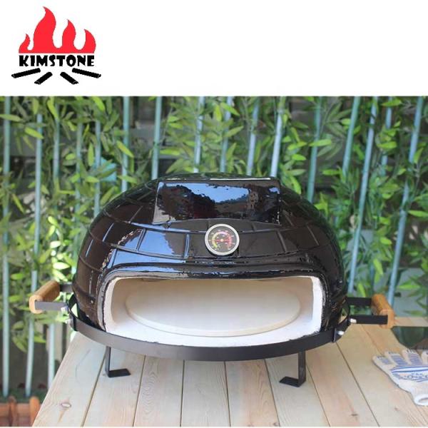 Quality KIMSTONE 2022 Professional Forno a Legna Outdoor Wood Burning Portable Horno Pizzero Charcoal Grill Dome Pizza Ovens for Sale for sale