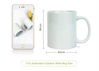 China 11oz Ceramic Coffee Cup Customized Ceramic Cup Cheap Bulk Ceramics Mug Coffee Cup for sale