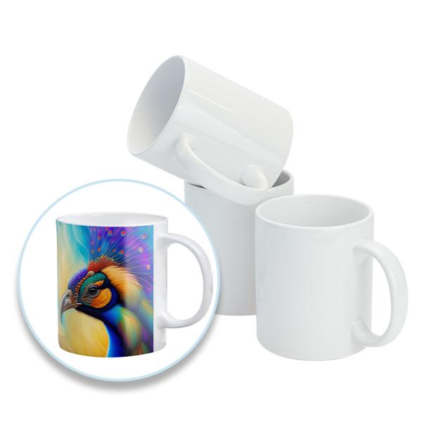 Quality 11oz Ceramic Coffee Cup Customized Ceramic Cup Cheap Bulk Ceramics Mug Coffee for sale