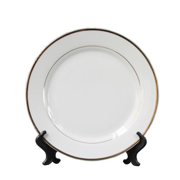 Quality 8inch Ceramic Plate Pure White for sale