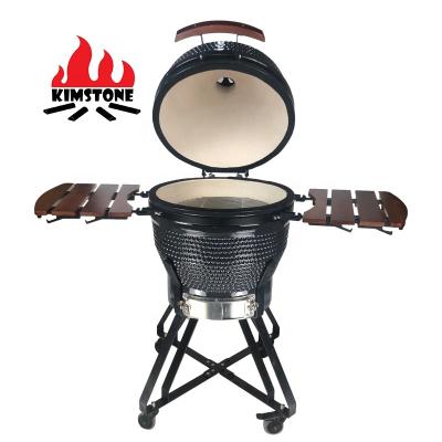 China KIMSTONE Kamado Barbecue 21 Inch De Table for Garden Stone Tandoor Komoto Grill Parrilla weber Rvs Gift for sale
