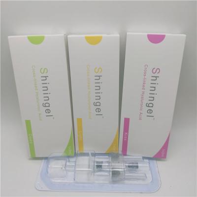 Cina uomini del riempitore della depressione dello strappo di mascella collegati incrocio di 1ml BDDE in vendita