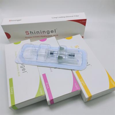 中国 3ml FDAは皮膚注入口2021の唇のための十字によってつながれたHyaluronic酸の注入を承認した 販売のため
