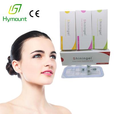 Cina Gli aghi acidi ialuronici iniettabili del riempitore 26G di Shiningel 2ml affrontano scolpire le iniezioni in vendita