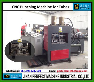 China Punzonadora del tubo del cuadrado del CNC en venta