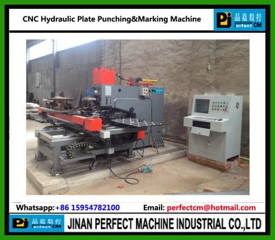 China CNC Hydrualic Plate Punching & Marking Machine for sale