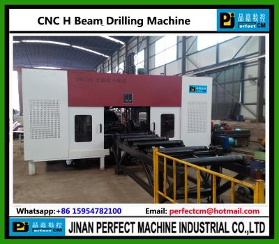 China Perforadora del CNC de tres taladros para los haces en venta