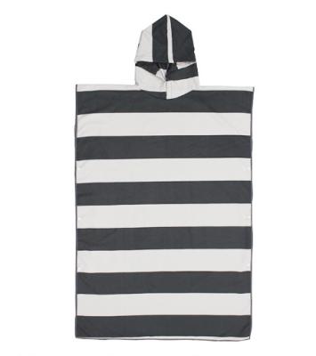 China Adult Swim Diving Microfiber Poncho Towel Towelling Beach Changing Robe for sale