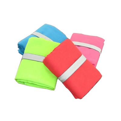 China Quick Dry 2 Packging Custom Logo Outdoor Microfiber Sports Towel For Gym for sale
