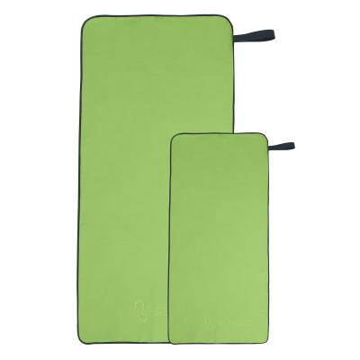 China Quick Dry Suede Microfiber Gym Towel Swimming Microfibre Towel 100% Polyester for sale